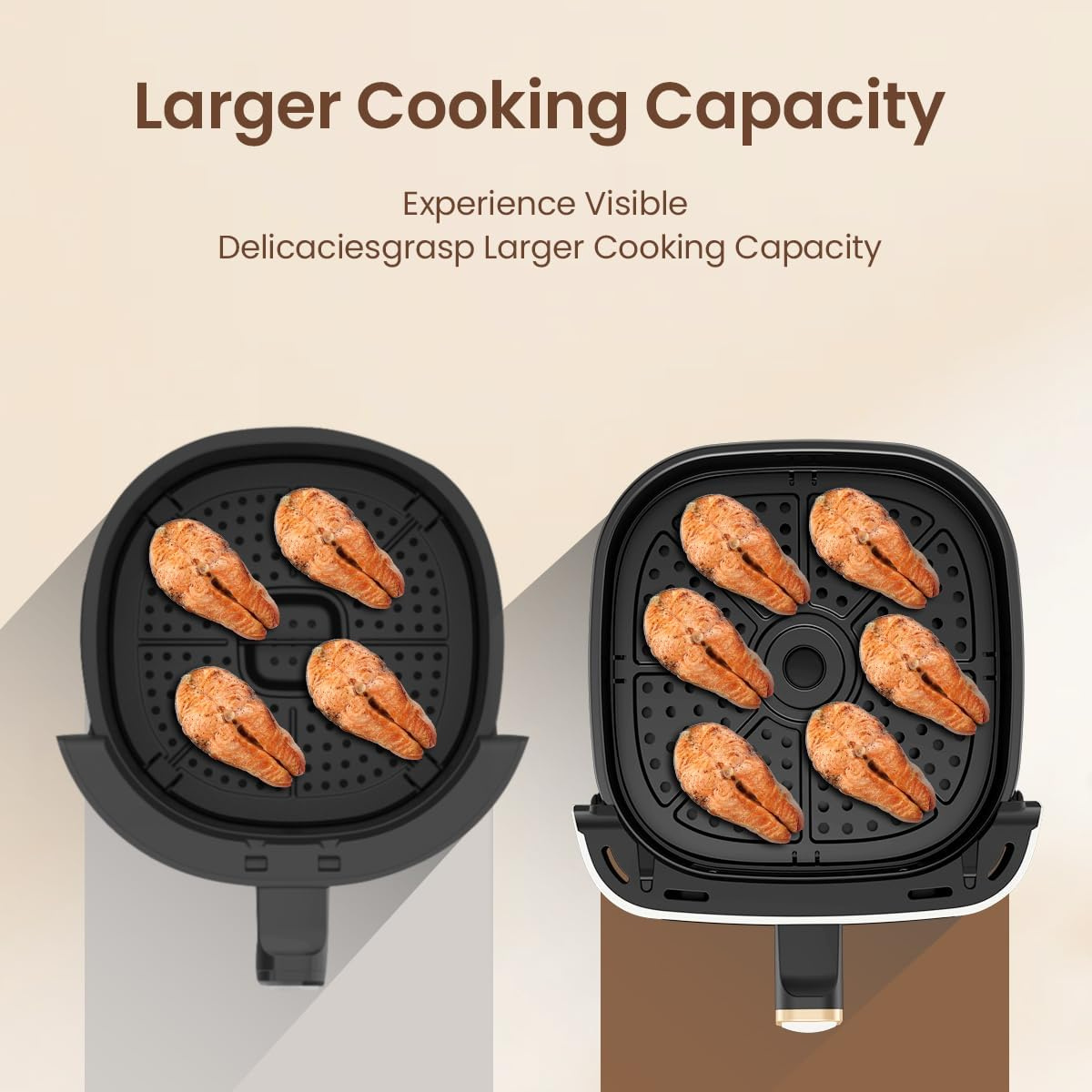 Air Fryer 5.3qt Airfyer Viewing Window 7 Custom - Temu