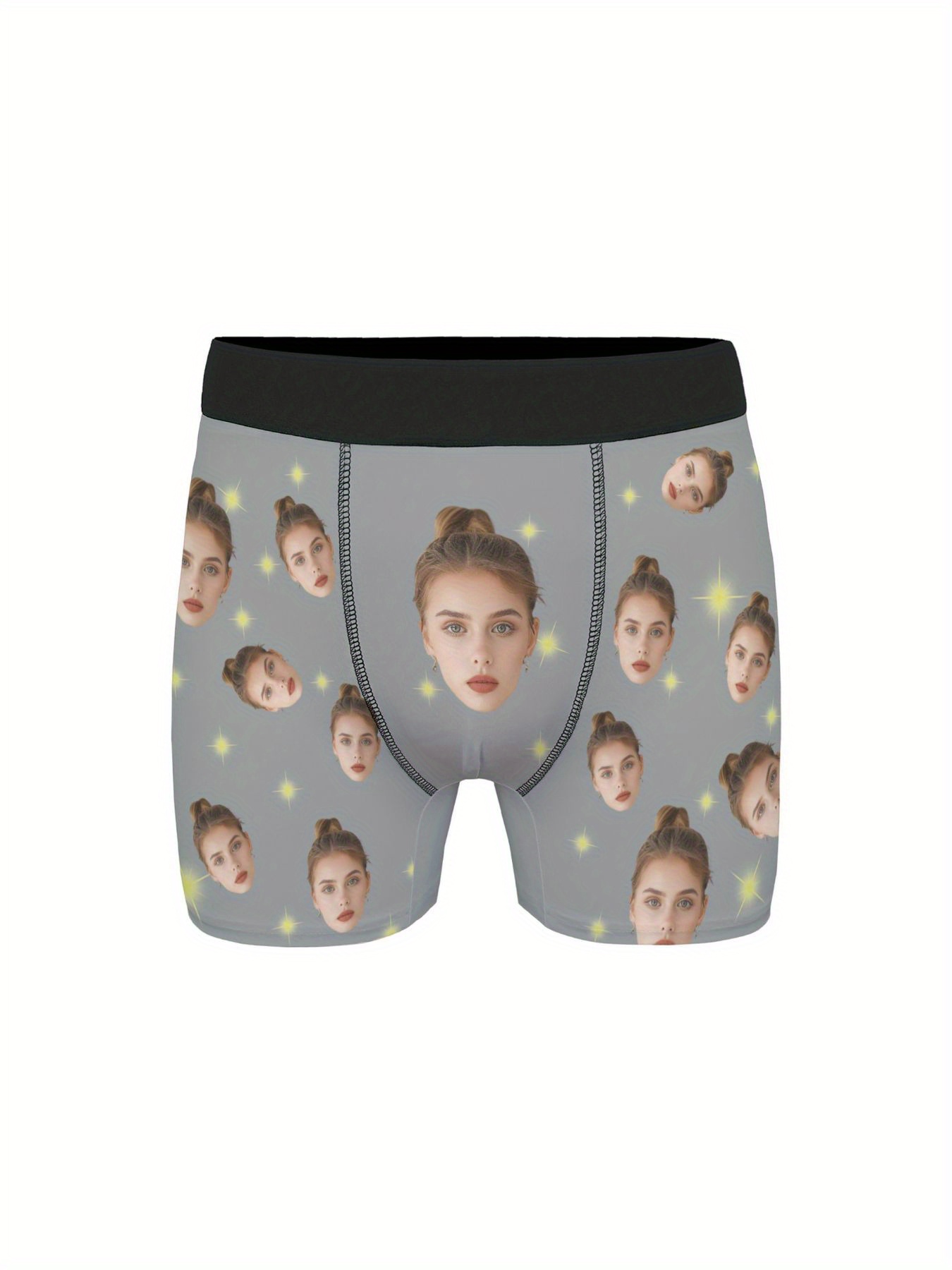 Personalized Boxers For Men Batty For Her, Personalized Custom Photo ...