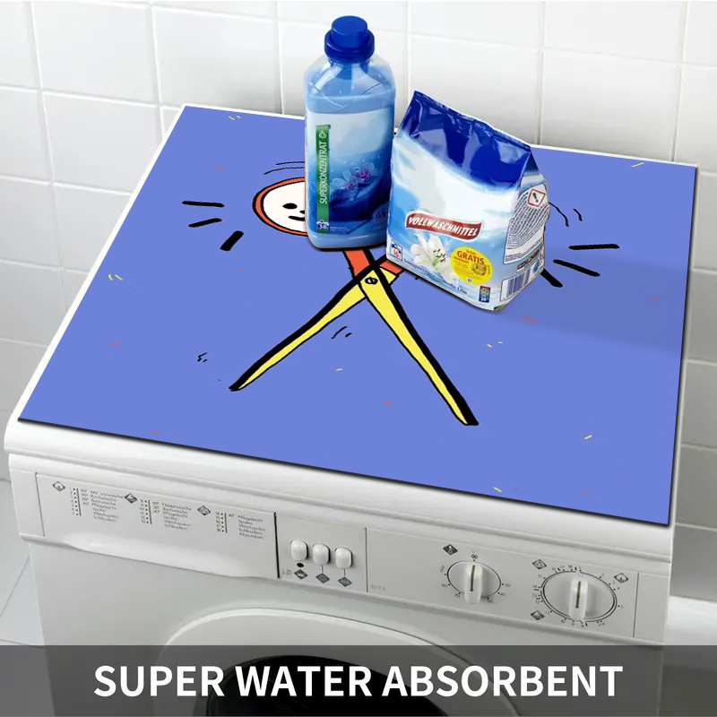 1 قطعة، سجادة تجفيف أطباق ذات طابع الهالوين، وسادة تصريف - Temu Qatar