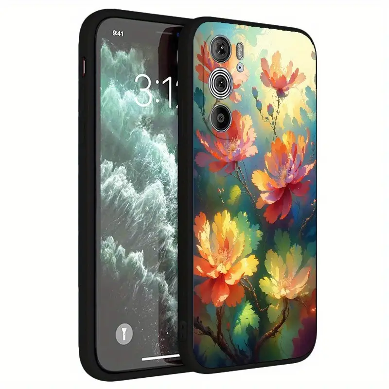 Gorgeous Flowers Tpu Soft Case For Motorola Moto Edge X30 S30 G200