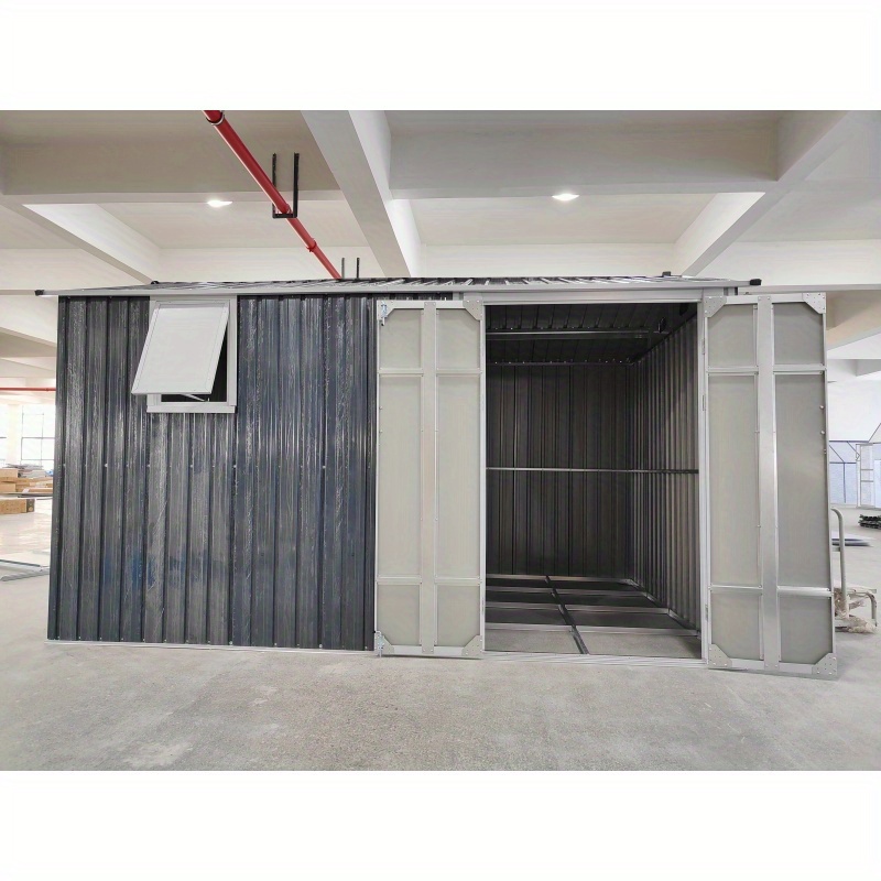 Metal Outdoor Storage Shed Window Floor Base Air Vents - Temu