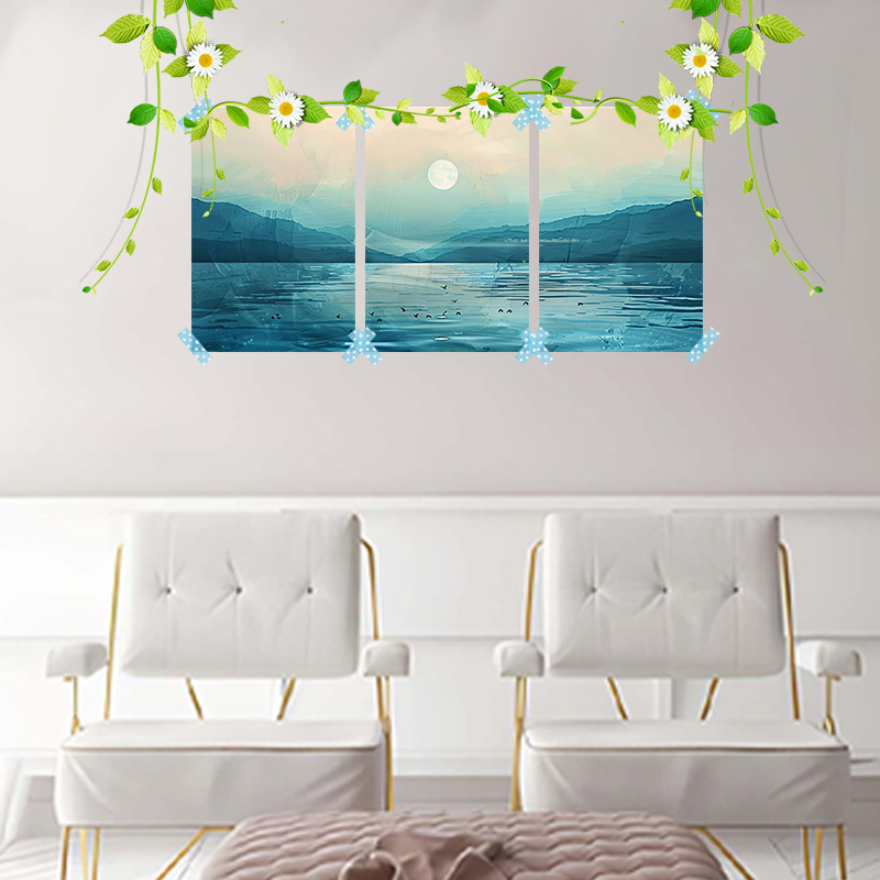 Ensemble 3 Impressions D'art Mural Paysages Marins Roulés - Temu Canada