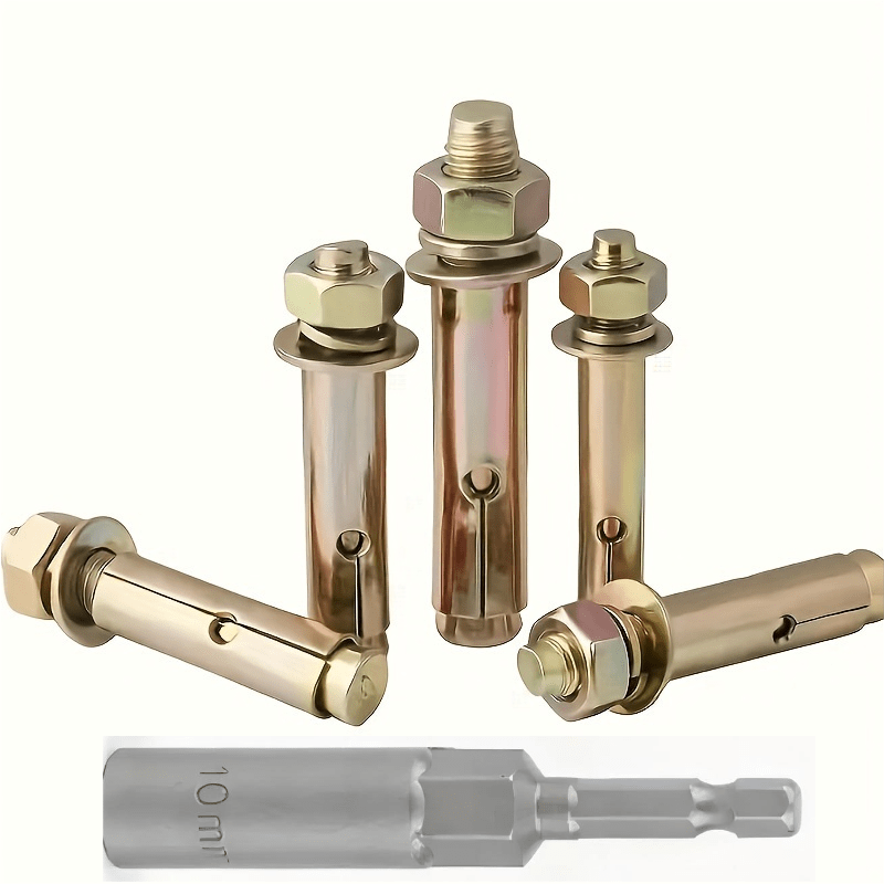 Iron Expansion Bolt Set M Sizes Includes 1 Drive Sleeve - Temu Malaysia