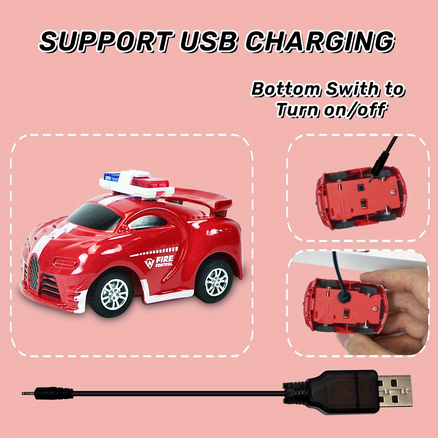 mini rc watch cars remote control usb rechargeable 2.4ghz Temu