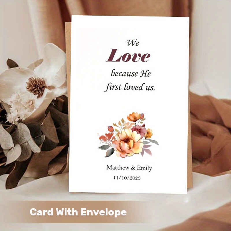 Religious Wedding Card: Perfect Engagement Wedding - Temu