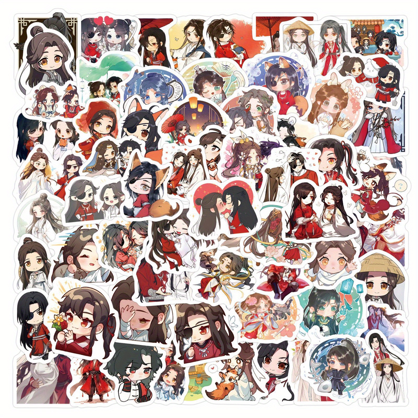 anime stickers sold on Temu United States