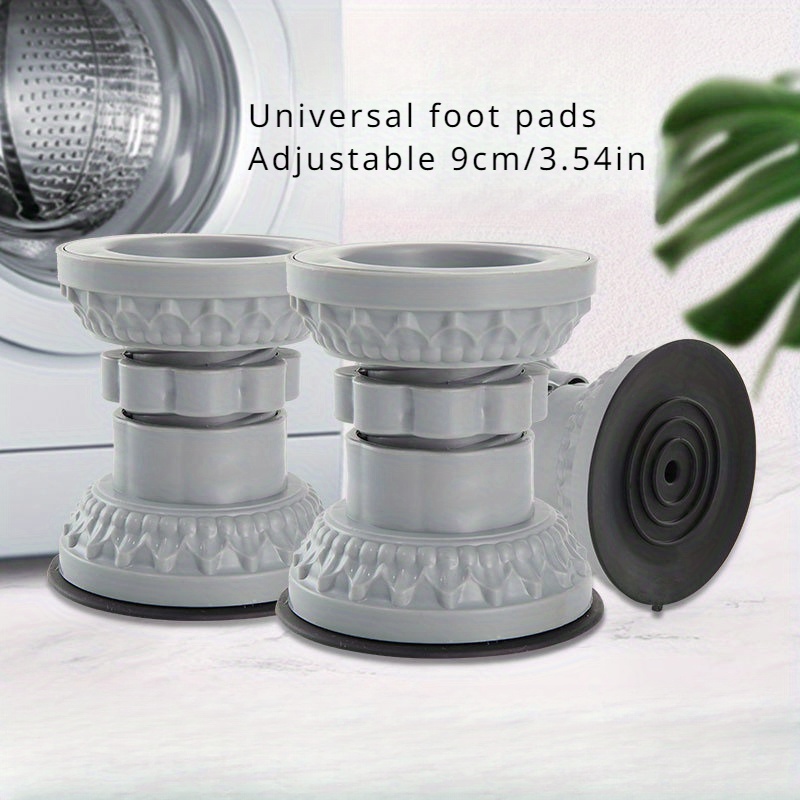 4 רפידות נגד רעידות למכונות כביסה שולחנות תה ומיטות רגליות - Temu