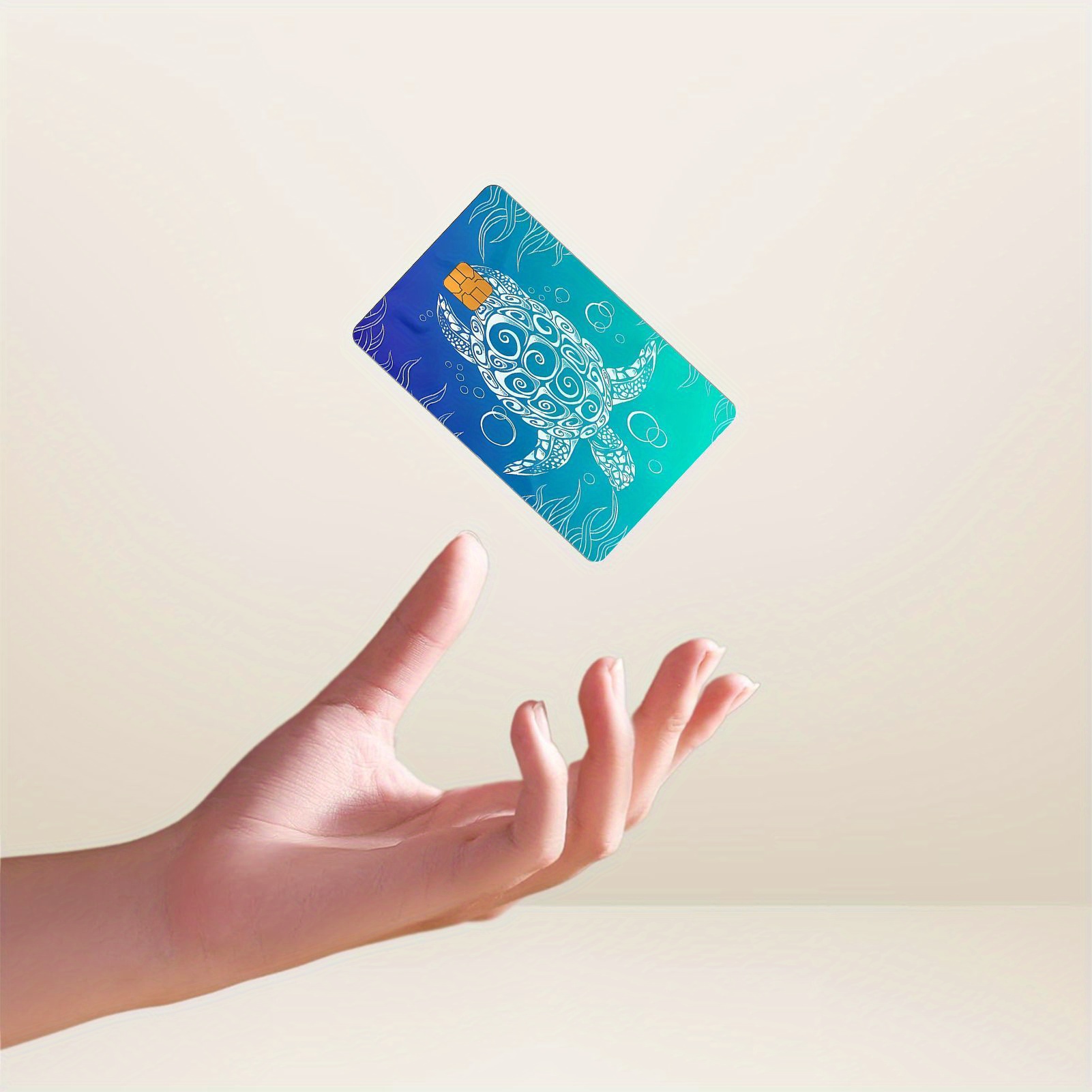 Sea Turtle Card Skin Stickers Ebt Credit Debit Cards Slim - Temu United