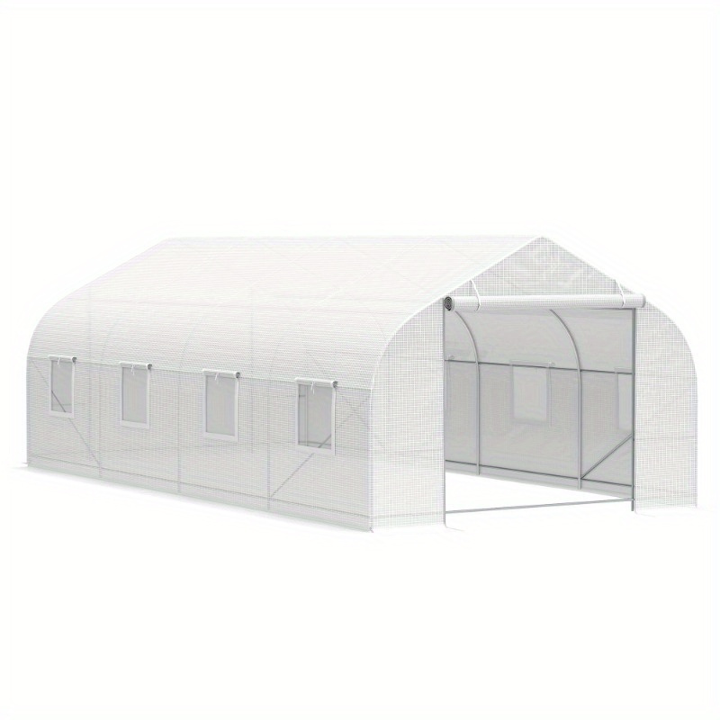 20' x 10' x 7' outdoor walk in greenhouse tunnel - Temu