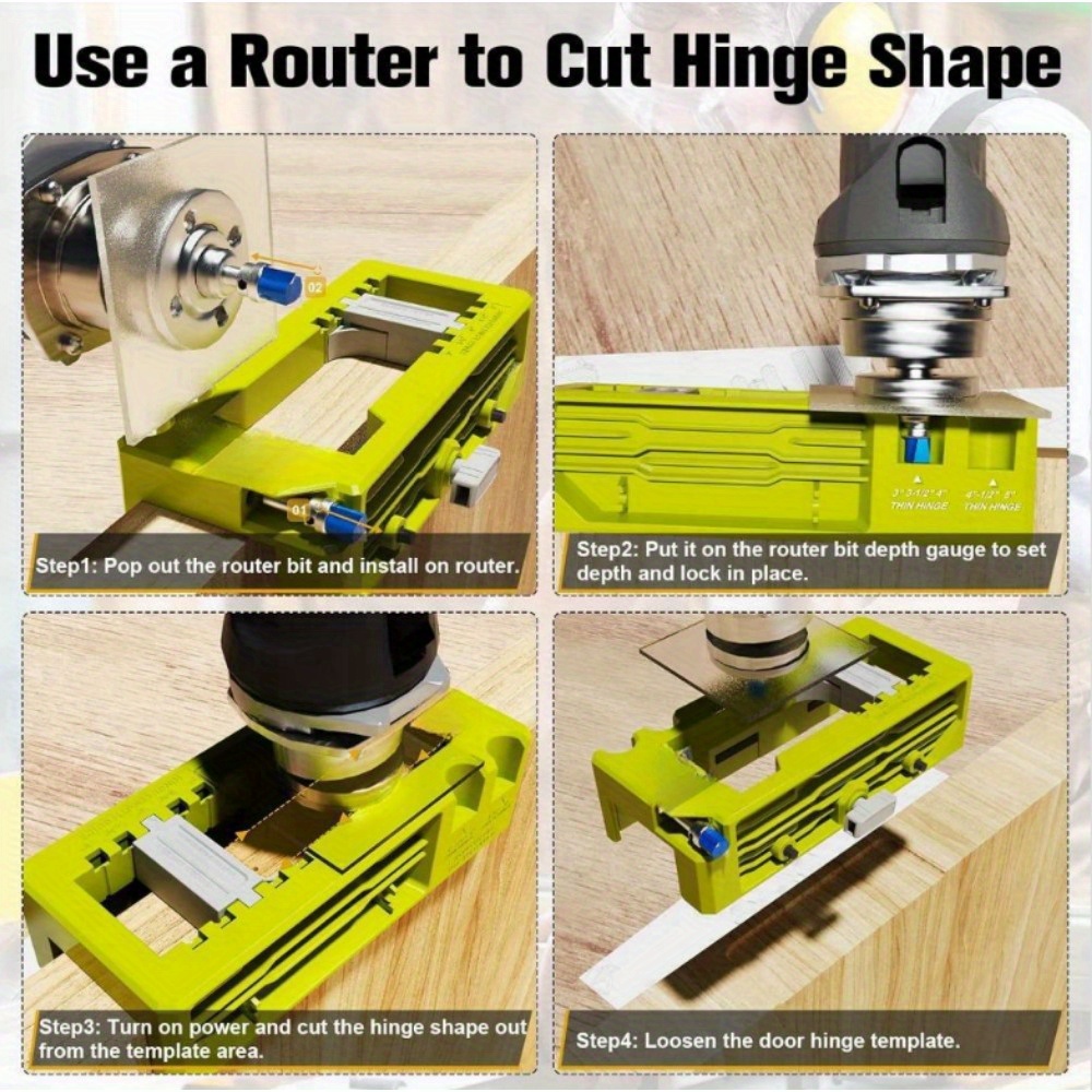 Door hinges template store
