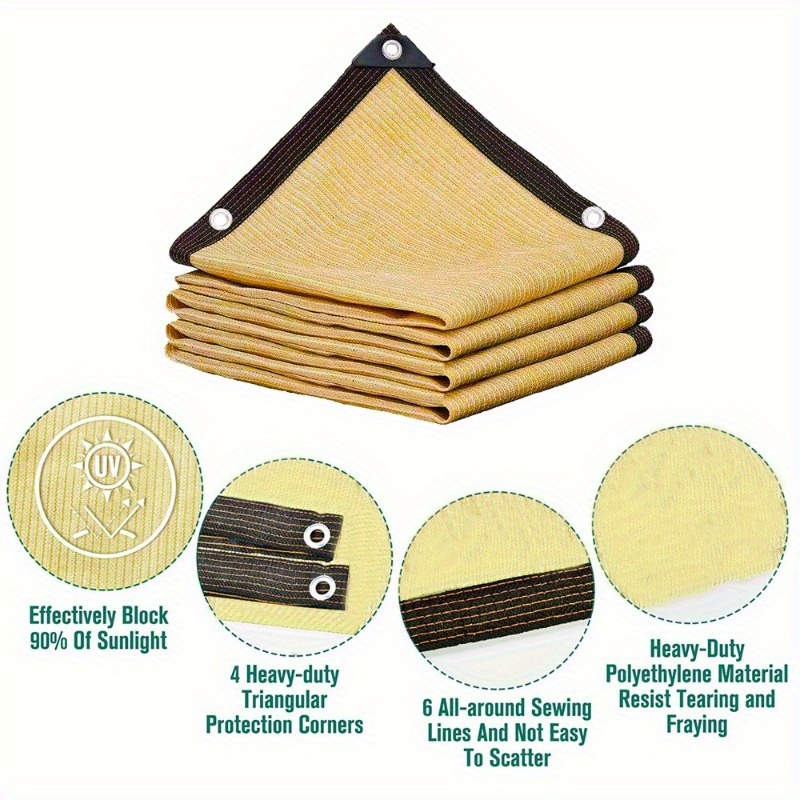 Outdoor Wheat Shade Screen Fabric Patios Pergola Pool: - Temu