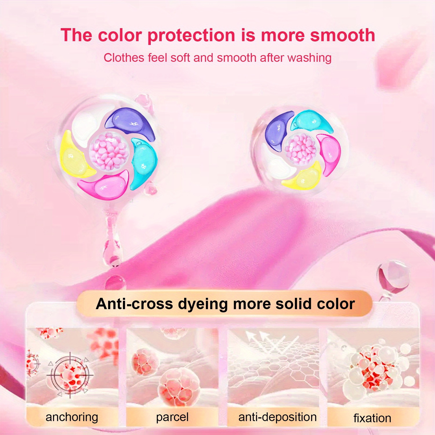 6 in 1 Scented Laundry Detergent Pods Long - Temu