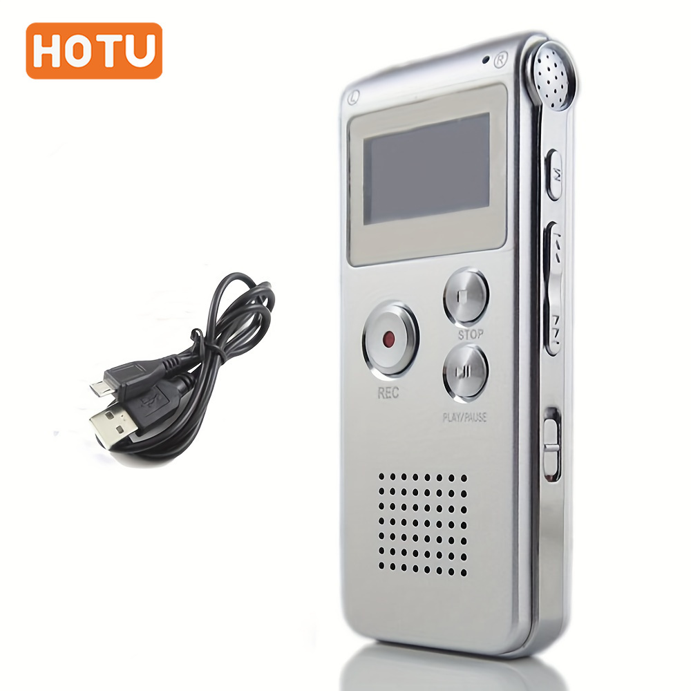 Premium 8gb Mp3 Player Led Display Rechargeable 650hr - Temu