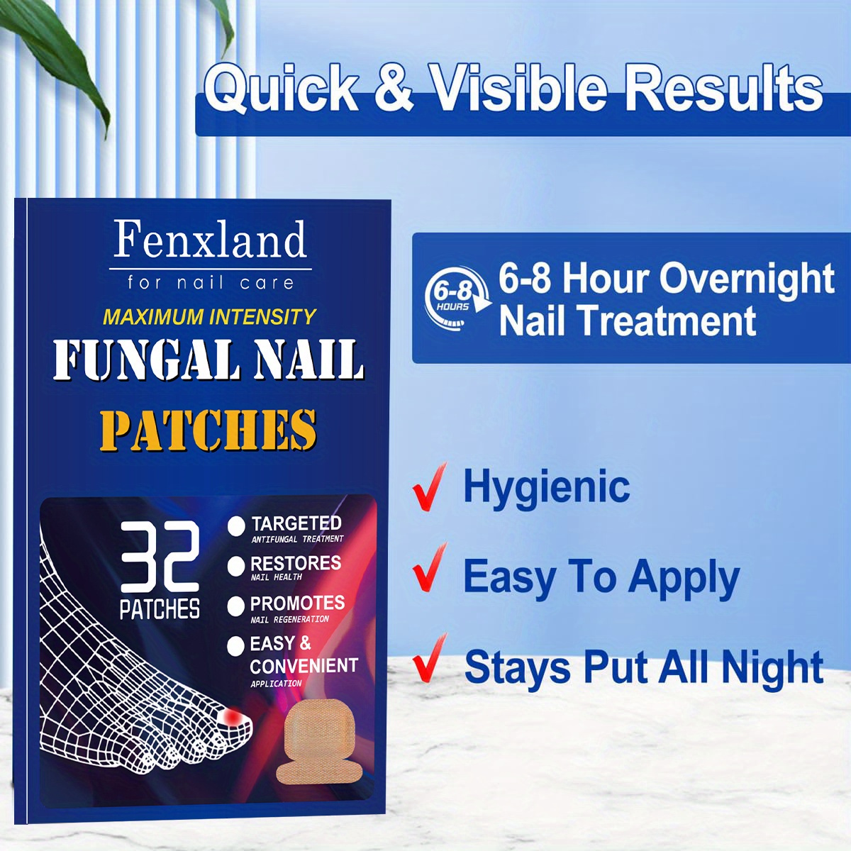 Toe Kit 20ml Antifungal And 32 For Effective Of Fungal Infections ...