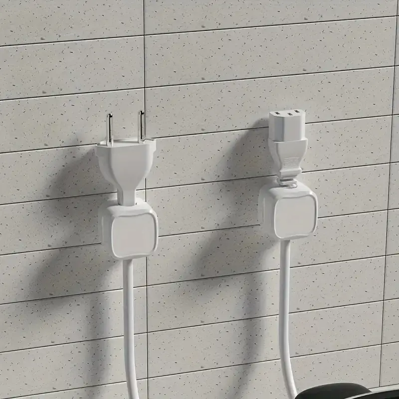 4 팩 자성 케이블 정리 클립 데스크탑 코드 관리 와인더 범용 데이터 케이블 보관 홀더 전원 케이블 클램프 Temu