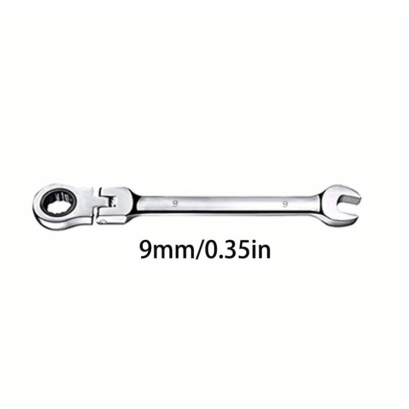 Stainless Steel Combination Ratchet Wrench Set Flexible Head - Temu Türkiye