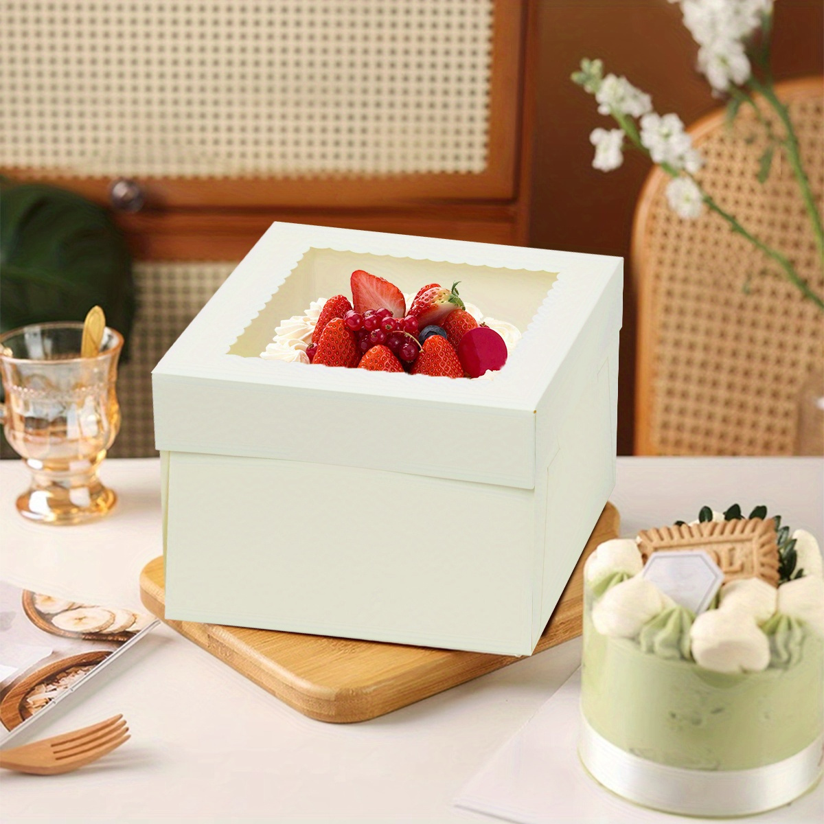 Windowed Cake Boxes Bakeries Multi Pie - Temu Australia