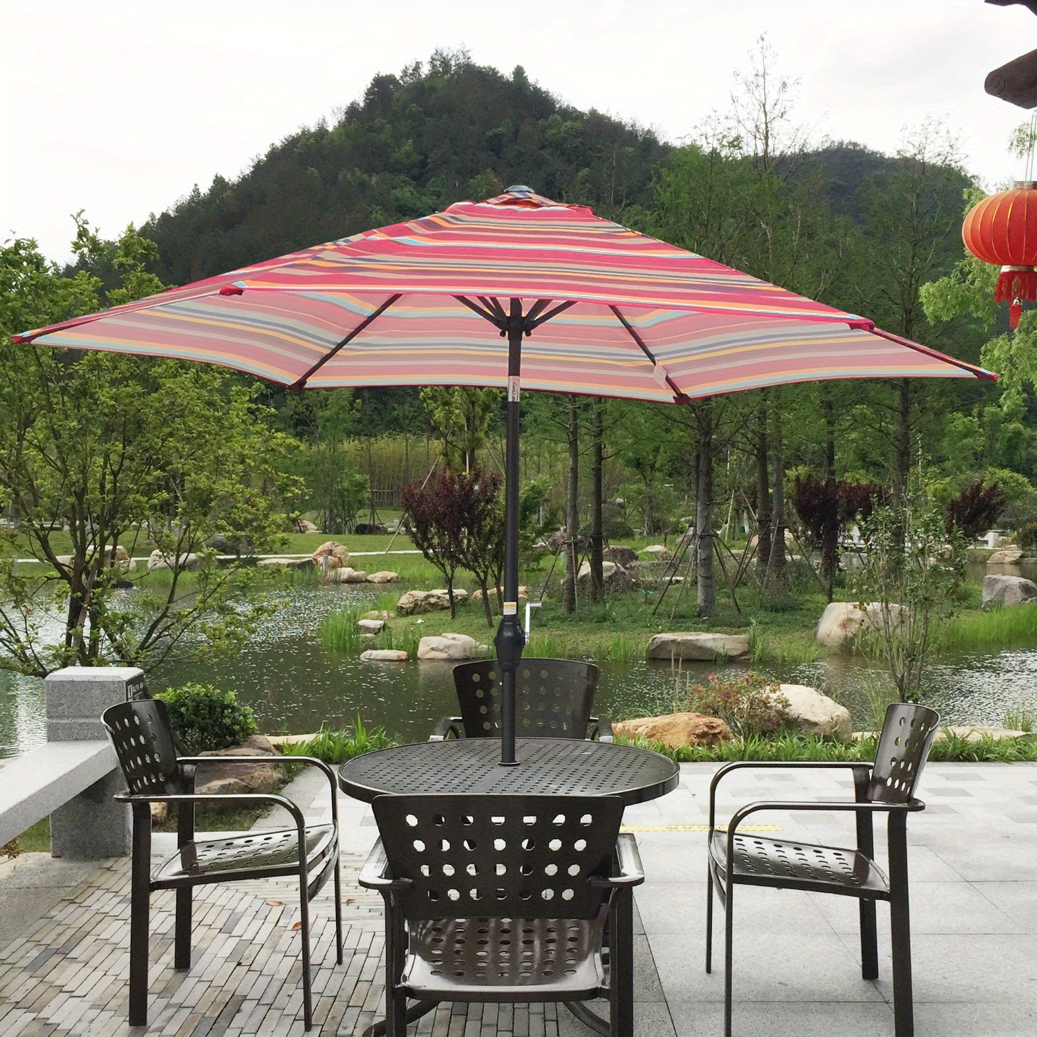 Waterproof parasol store