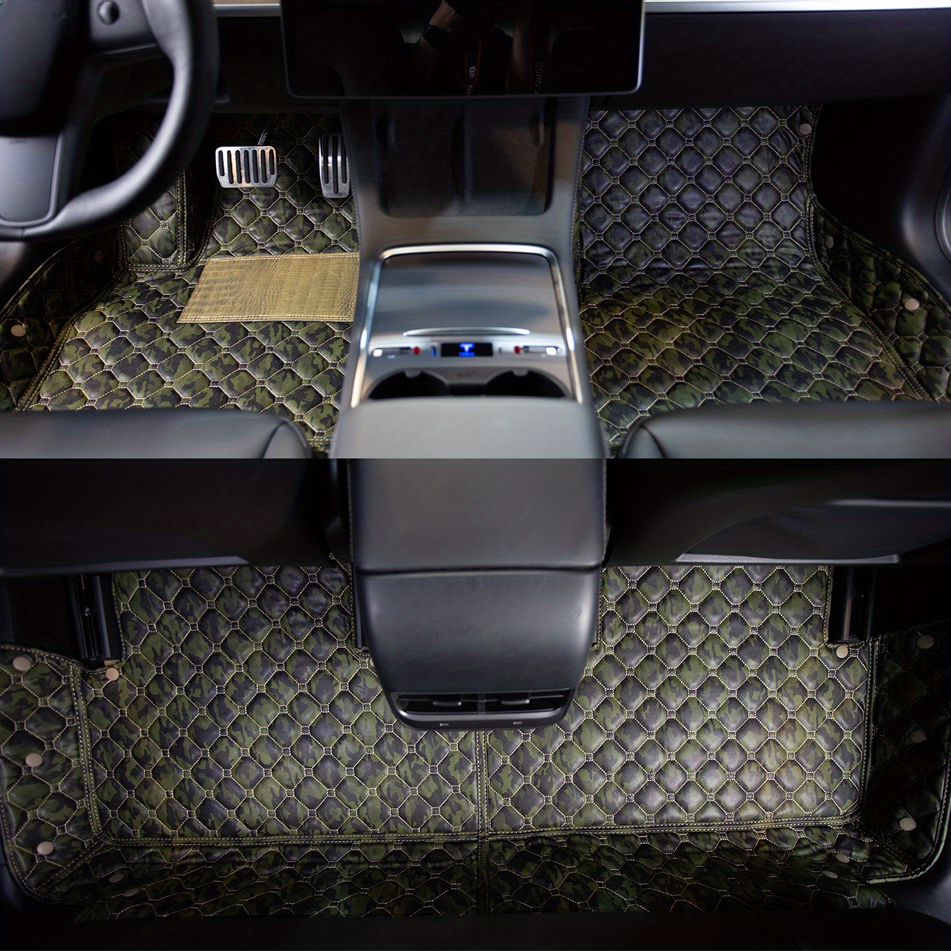 Pvc Leather Floor Mats For Up 2015-2023, Left Drive, 3d Full Cover ...
