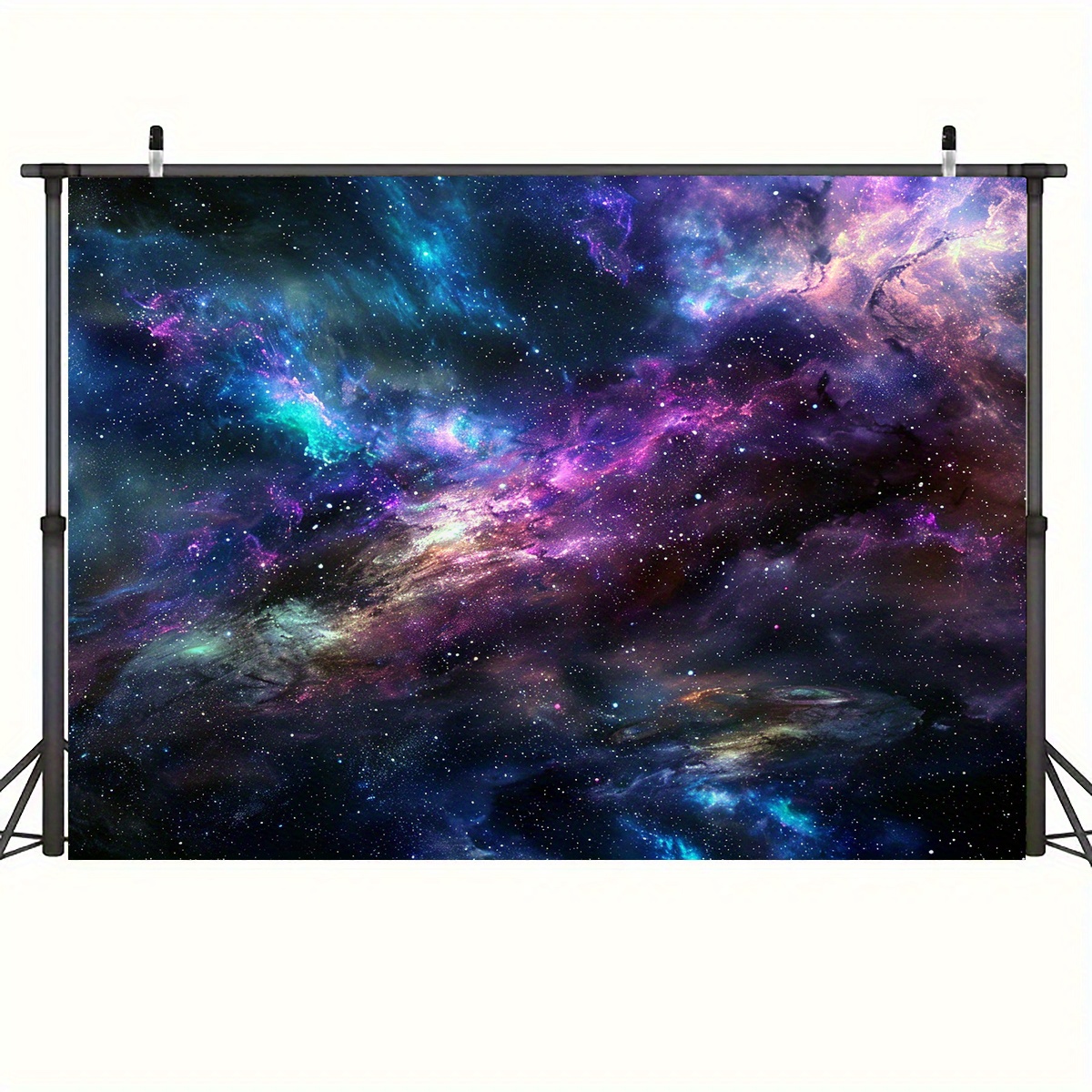 Galaxy Photography Backdrop – Polyester Universe Space - Temu