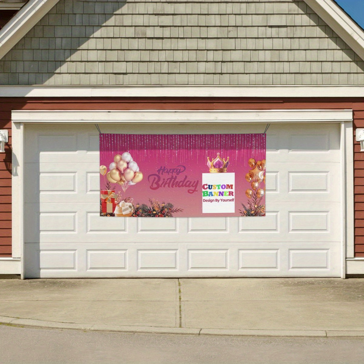 Personalized Kids' Birthday Banner Custom Photo Sign Happy - Temu