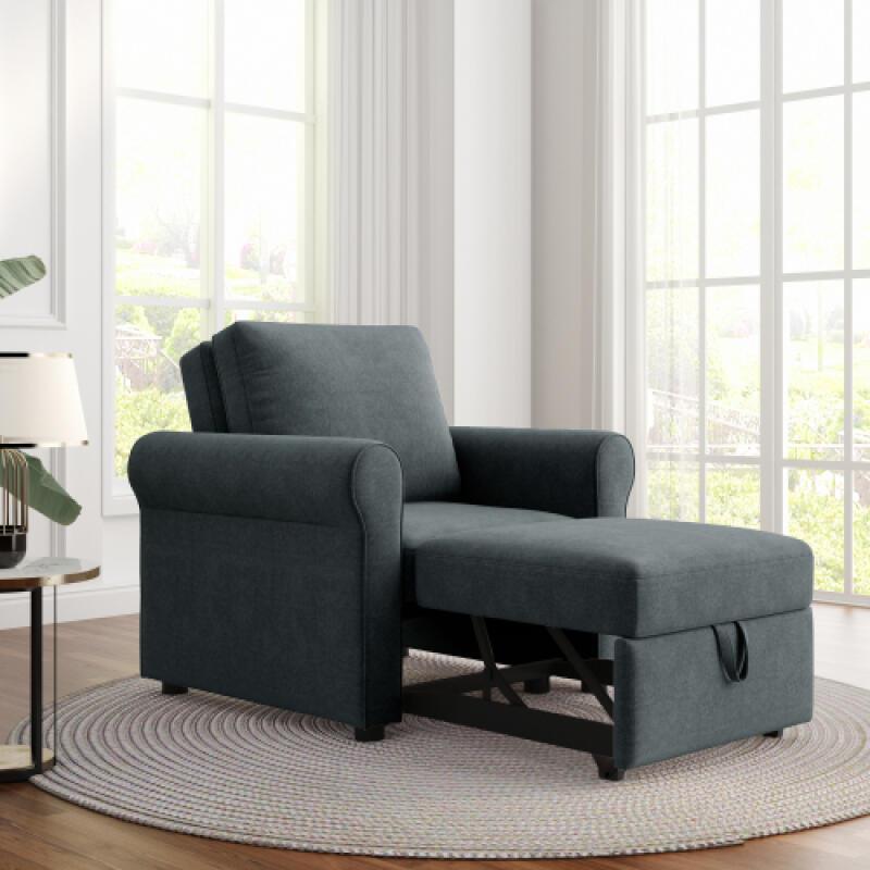convertible 3 in 1 recliner chair bed adjustable backrest Temu