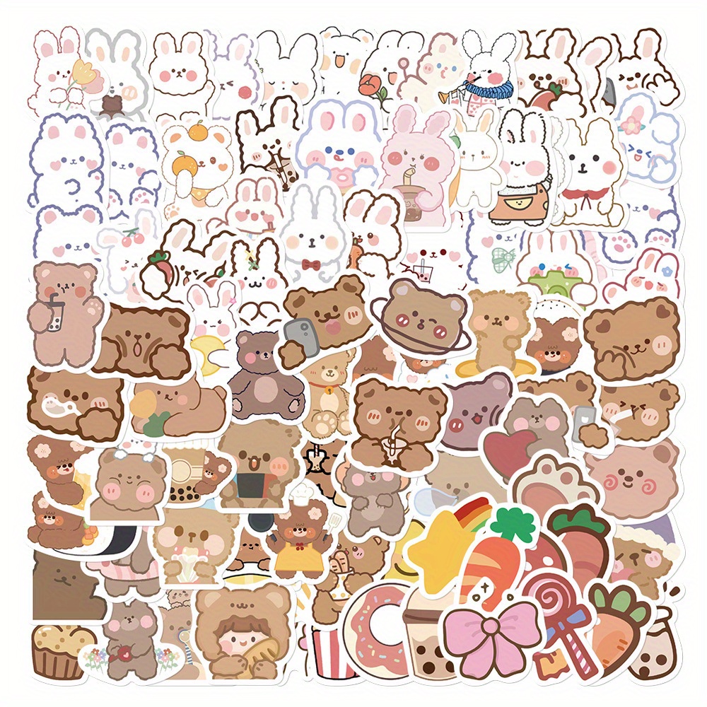 cute stickers sold on Temu Australia