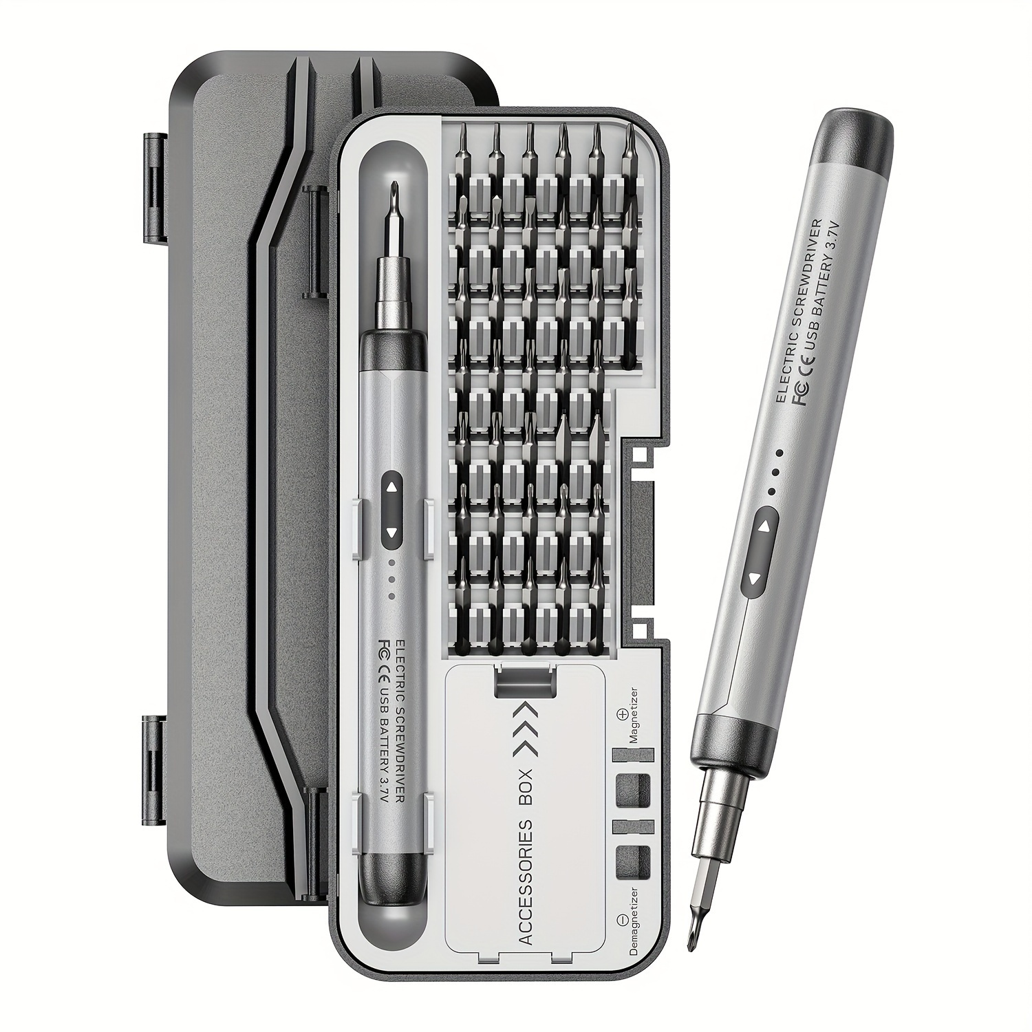 compact precision electric screwdriver set quiet Temu United Kingdom