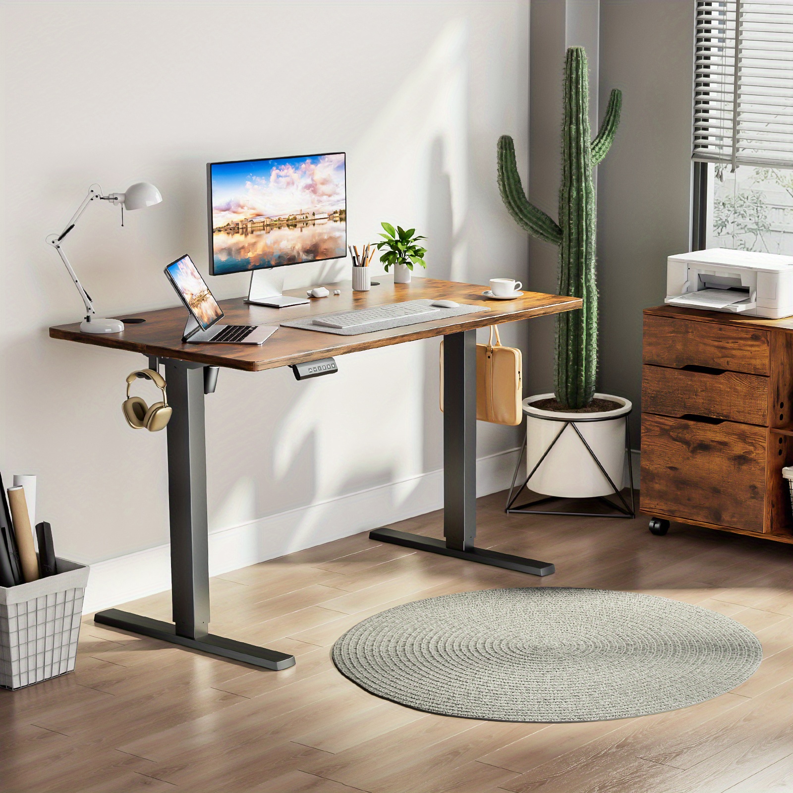 adjustable standing desk sold on Temu United States