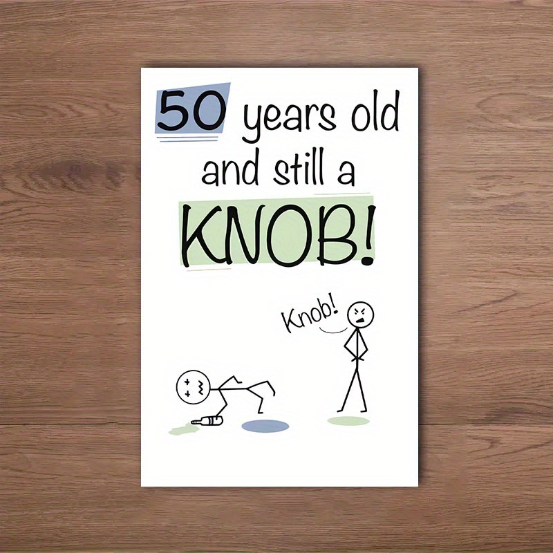 Hilarious Offensive Birthday Card Perfect Friends Spouses - Temu United ...
