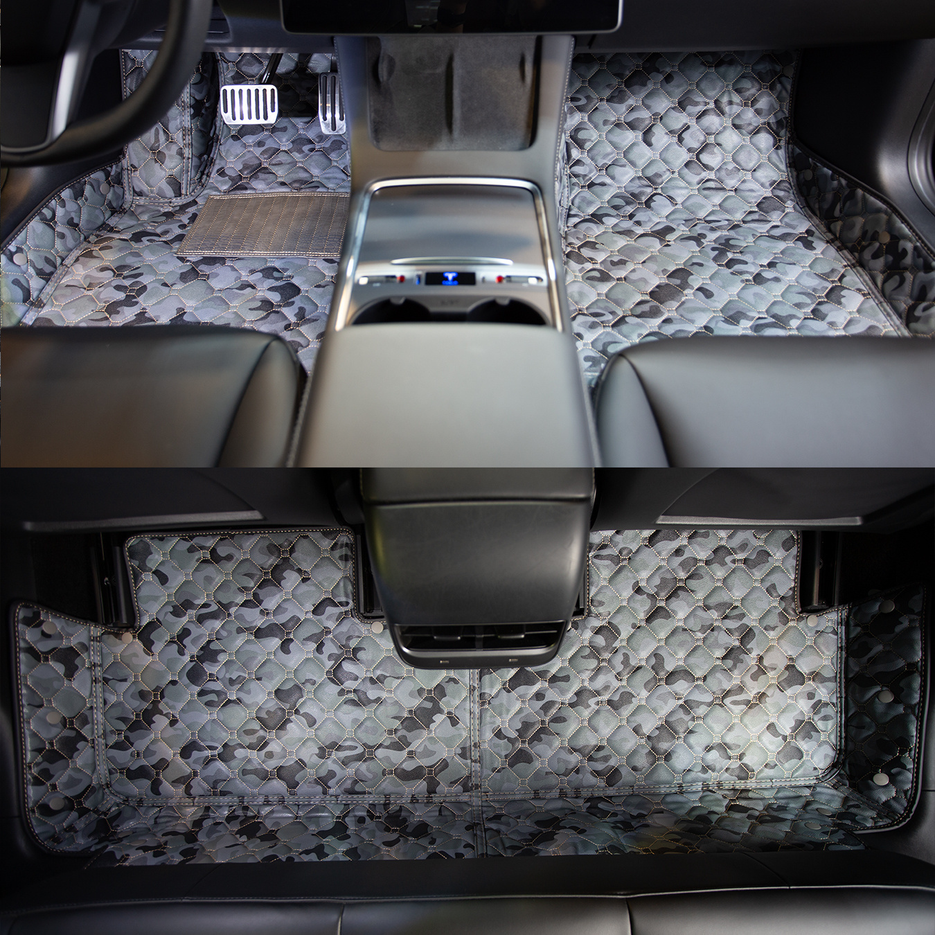 Camouflage Car Mats For 2012-2016 For Lexus Ls (5 Seats) - Durable Pvc ...