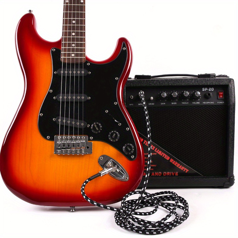 electric guitars sold on Temu United States
