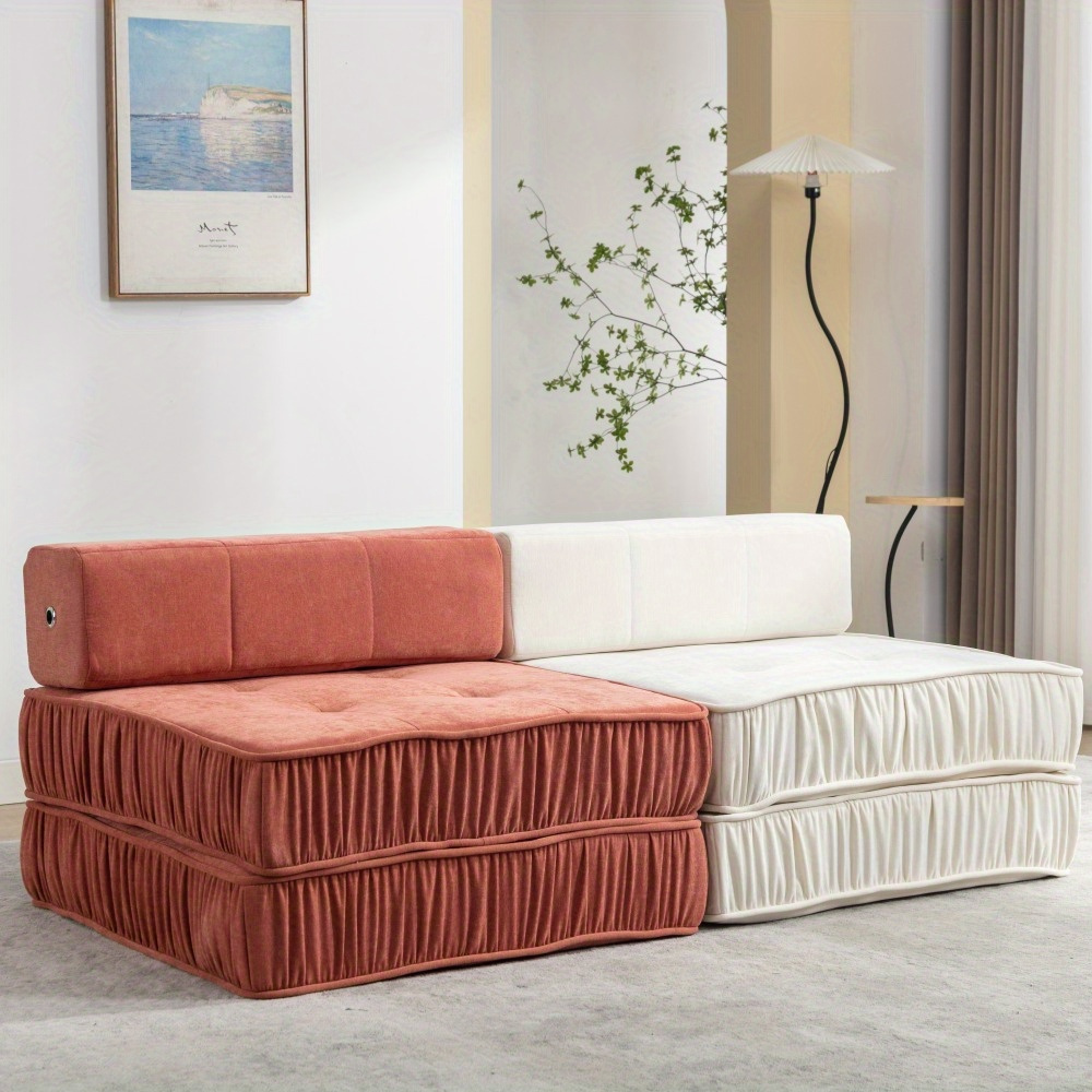 Folding Sofa Bed Futon Sleeper Chair Convertible Chair Floor - Temu