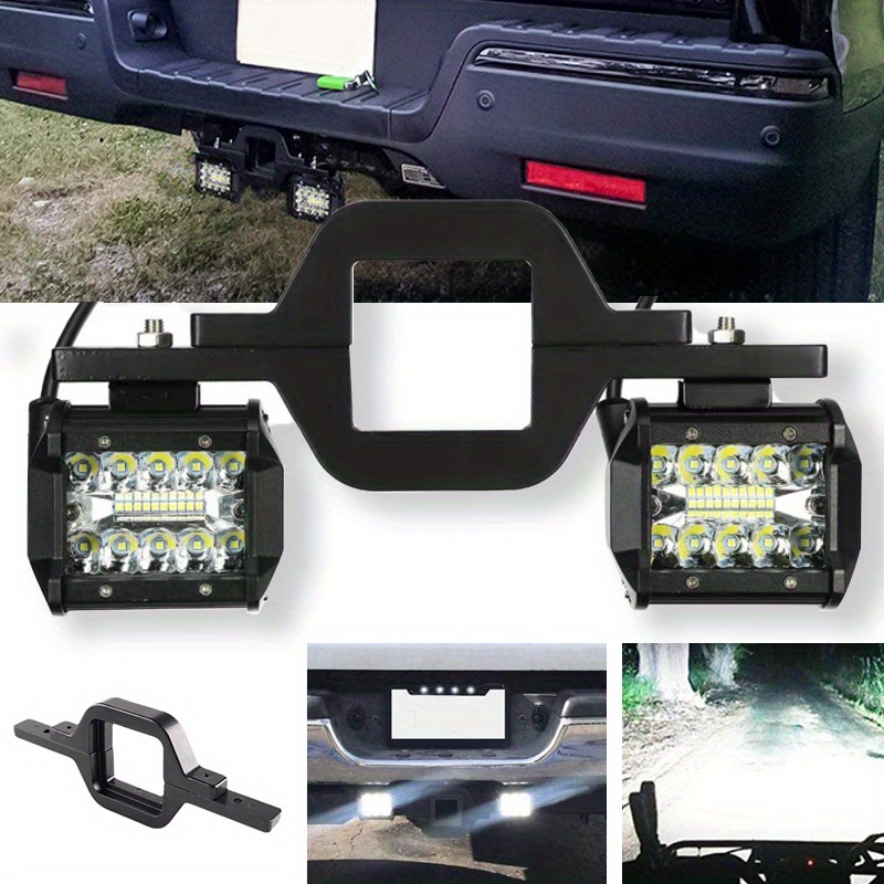 universal led light bar dual 3 row strip lights mounting - Temu
