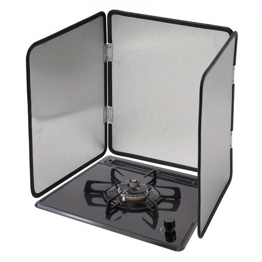 Space saving Aluminum Kitchen Splash Guard Anti splatter - Temu