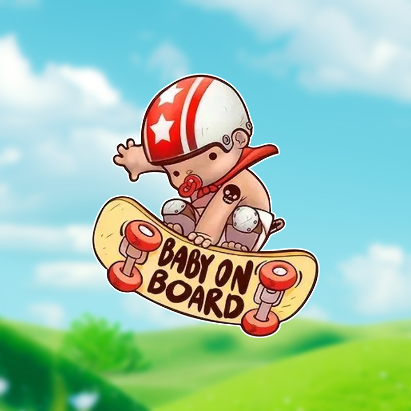 재미있는 이미지의 개인화 비닐 자동차 스티커 방수 및 내구성 있는 자동차 트럭 노트북용 창문 범퍼 연료 Temu