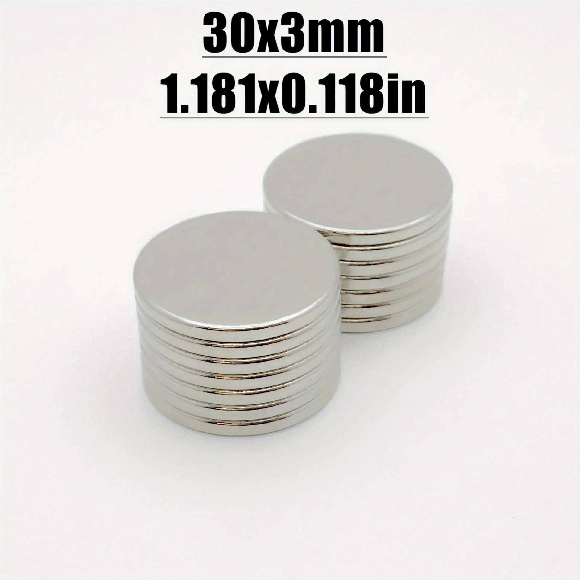 Super Strong Rare Earth Magnet Round Neodymium Magnets Big - Temu