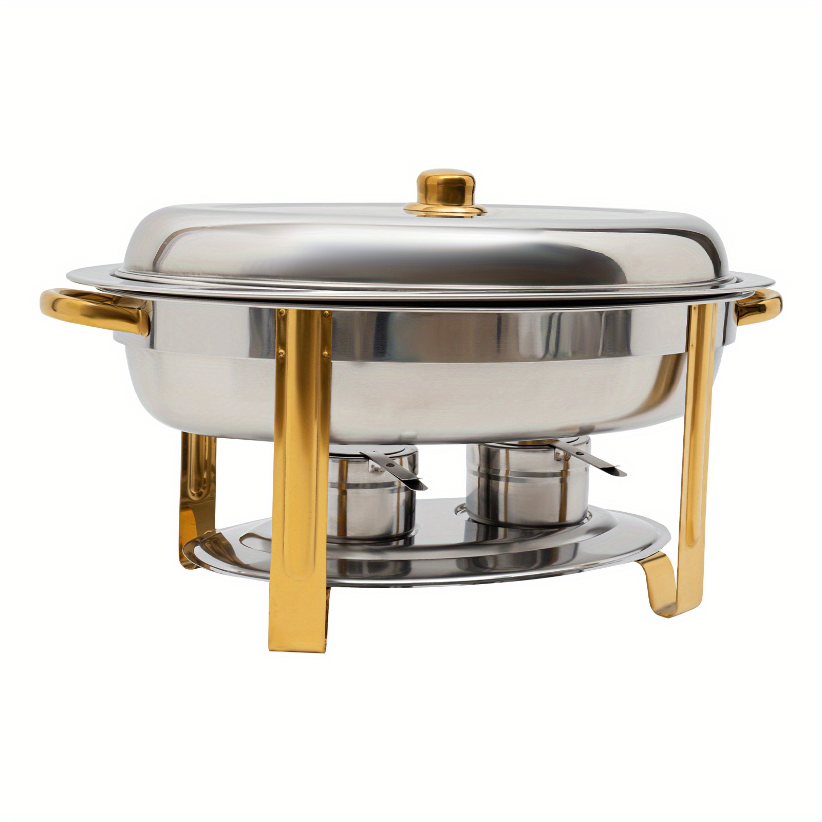 Stainless Steel Chafing Dish Buffet Set 5.5 /1.45 - Temu
