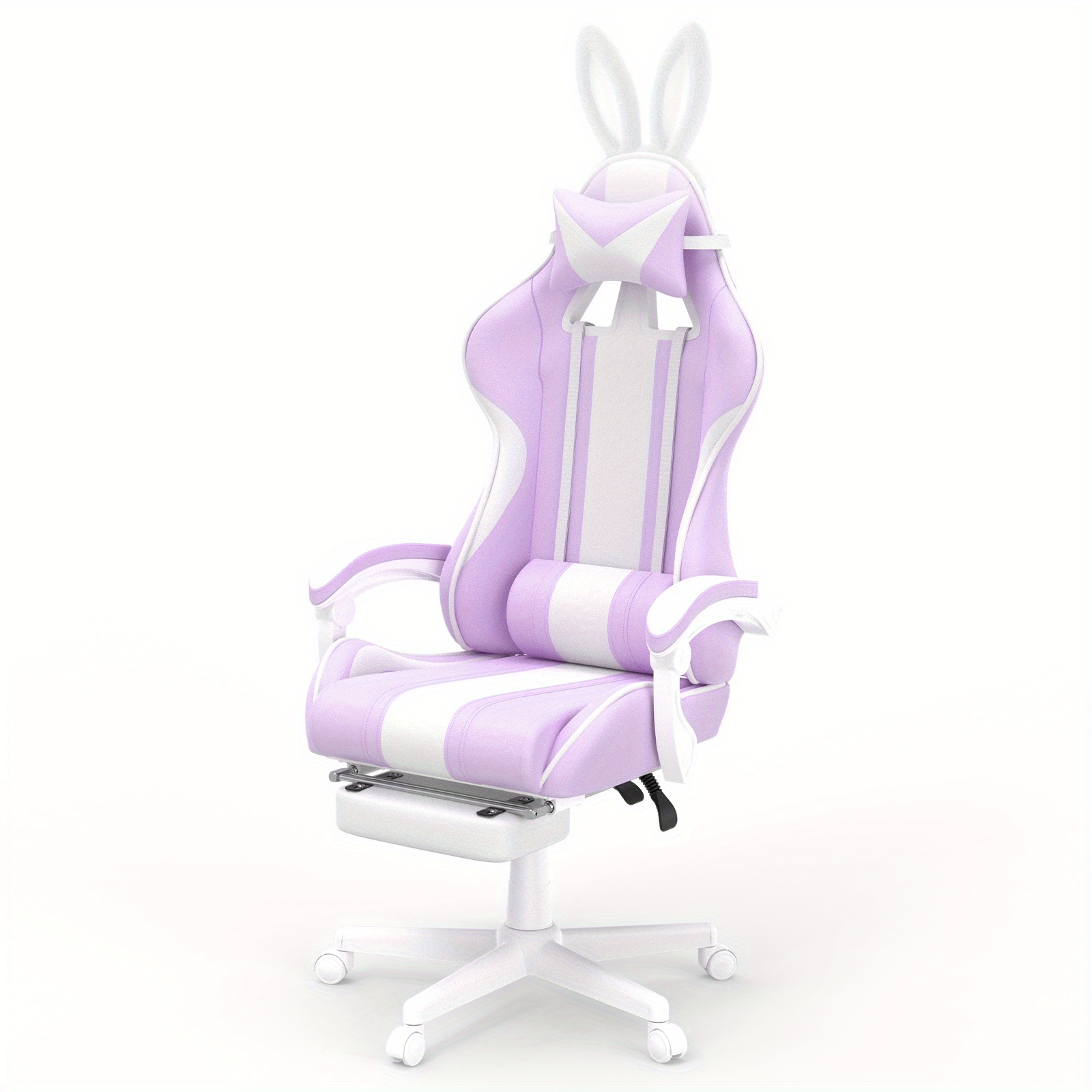 gaming chair bunny ear cute computer gamer chair Temu