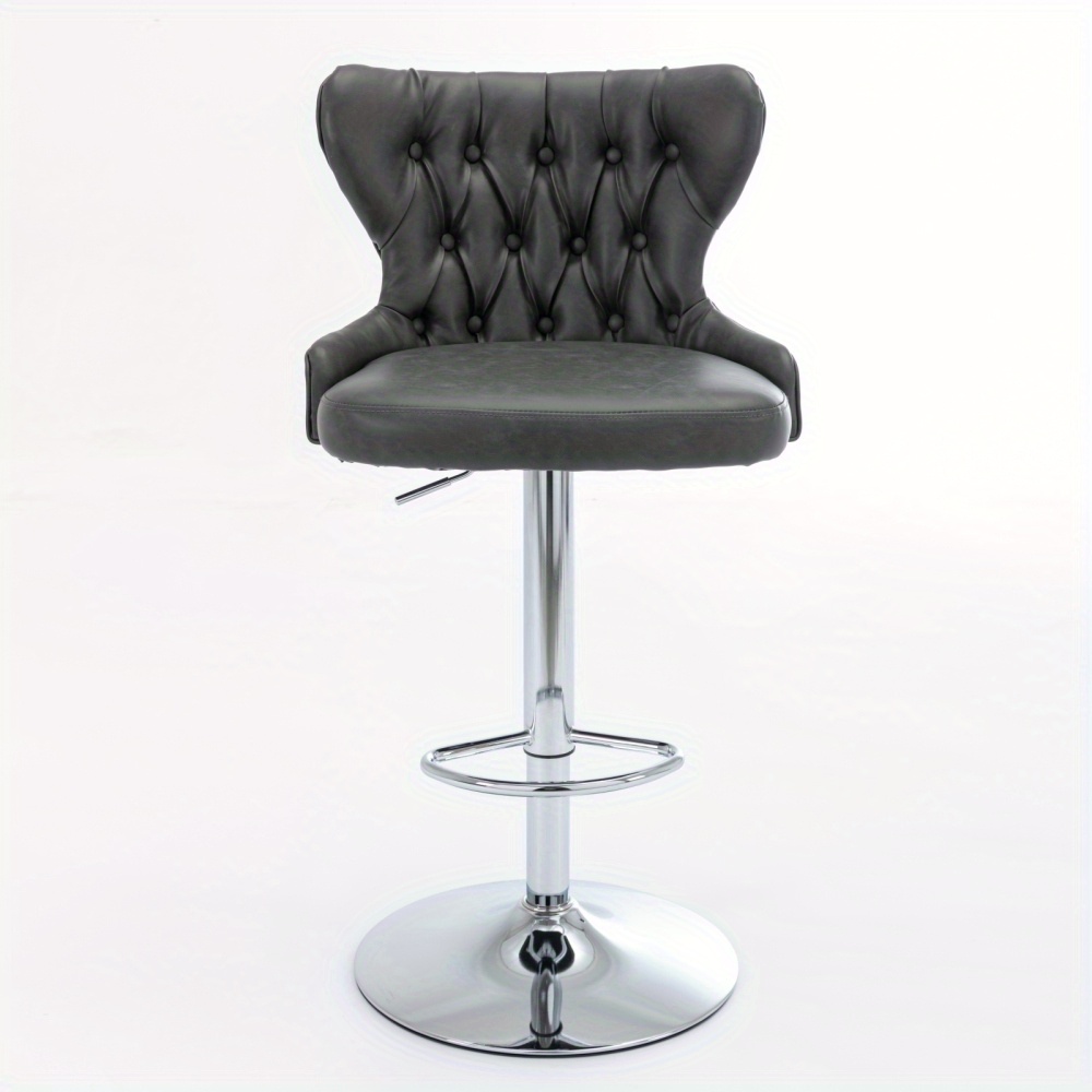 Swivel Bar Stools Sillas Para Barra De Cocina Velvet - Temu