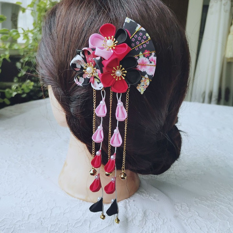 handmade hairpin set traditional fabric Temu United Kingdom