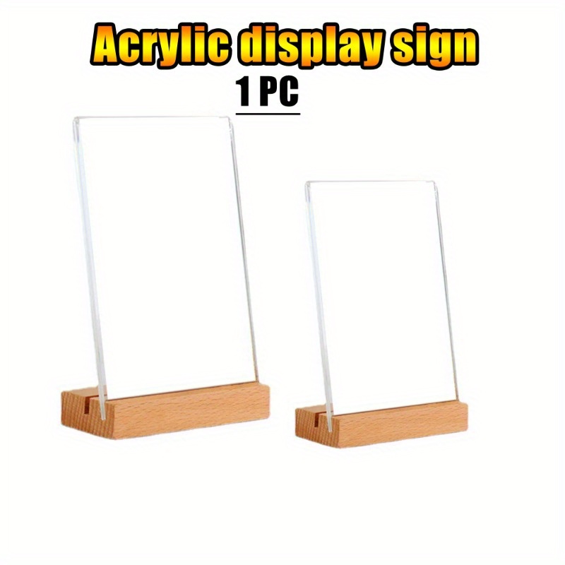 Sign Display Stands Free Standing Display Sign Holder Poster - Temu