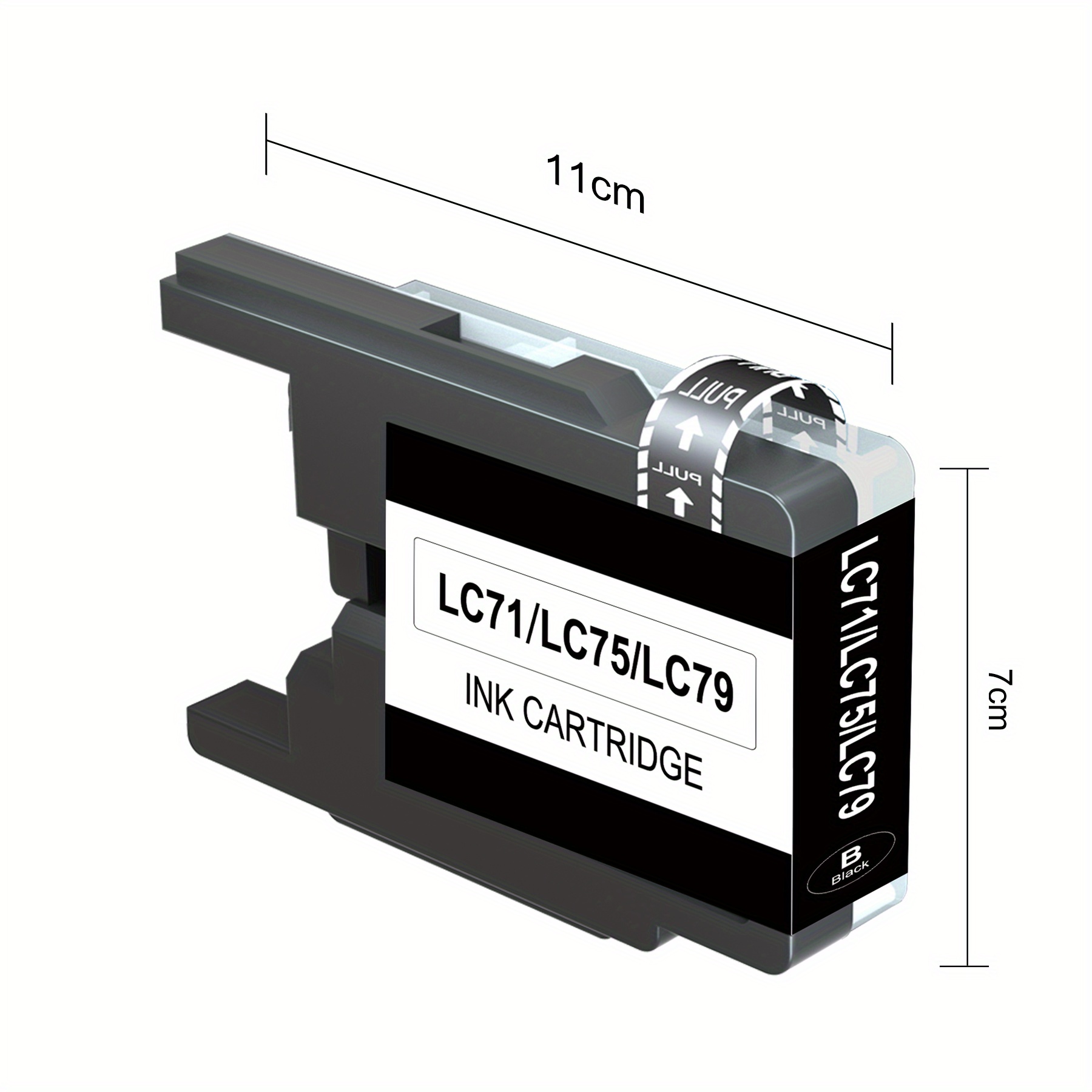 5 Pack Multipack Lc71 Lc75 Lc79 Ink Cartridge For Brother Mfc J425w ...