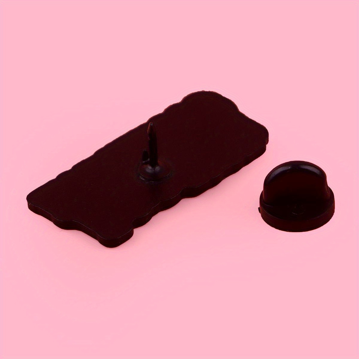 Chic White Enamel Lapel Pin - Versatile Fashion Accessory For Backpacks ...