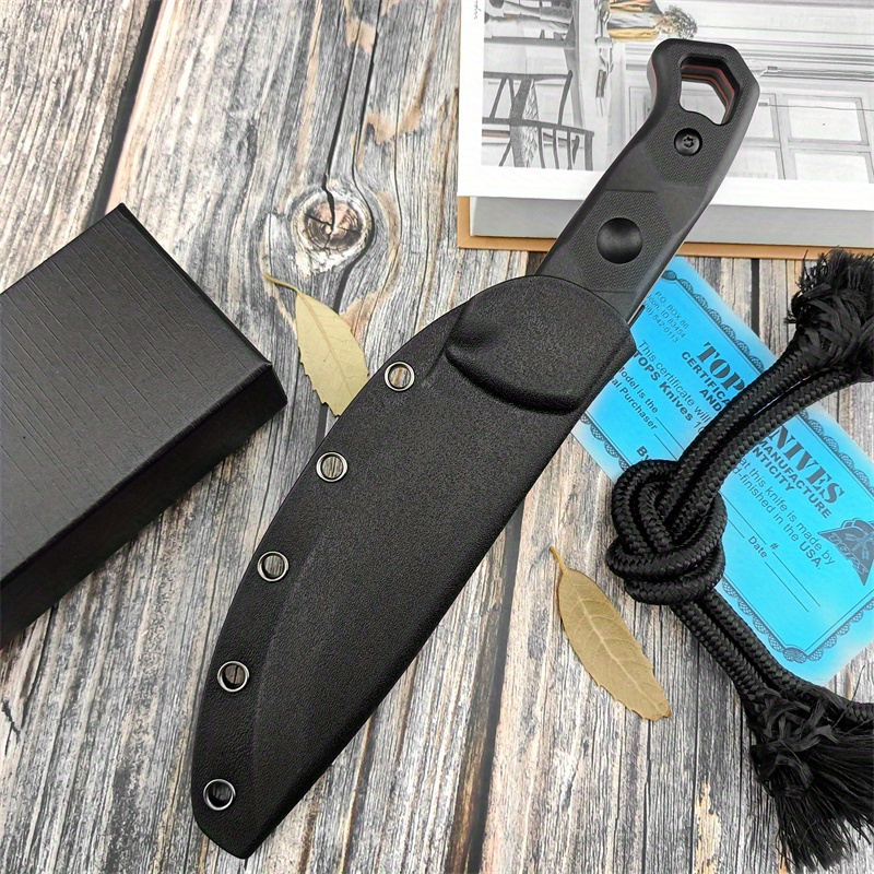 Tops Brakimo Fixed Blade Knife With Kydex Sheath Outdoor Survival ...