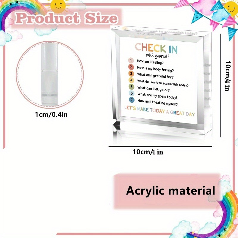 Emotional Art Check In Sign Therapy Office - Temu