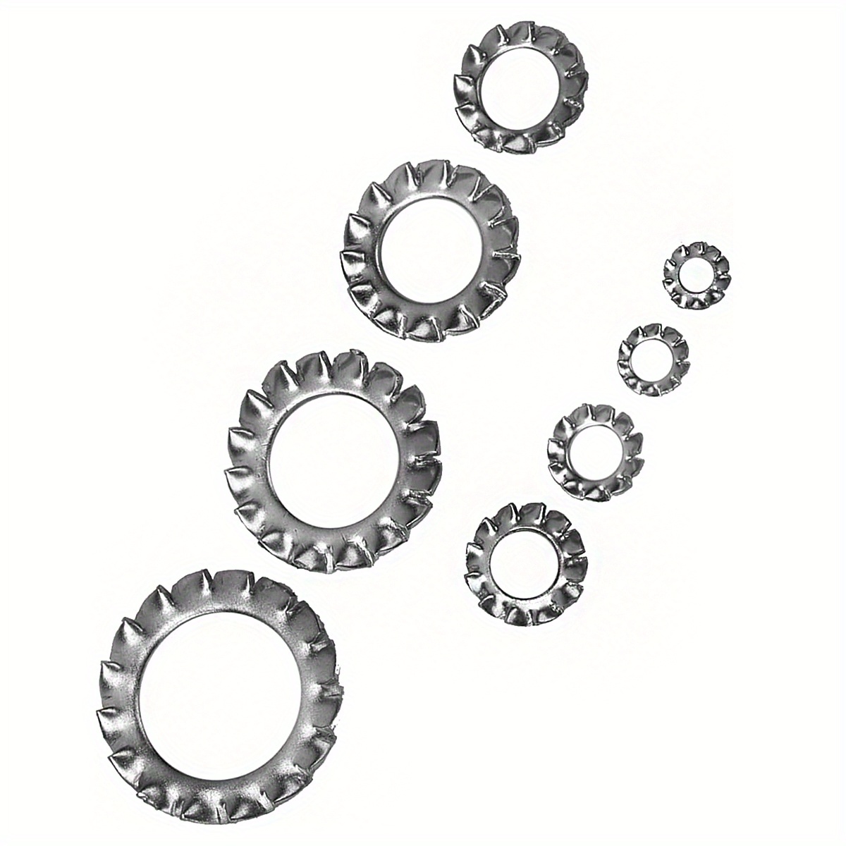 304 Stainless Steel Lock Washer Assortment Kit External - Temu