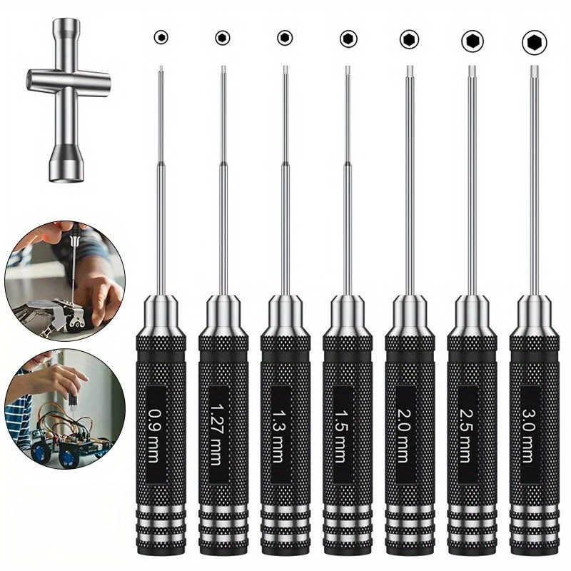 professional rc car repair tool set hex screwdrivers cross - Temu