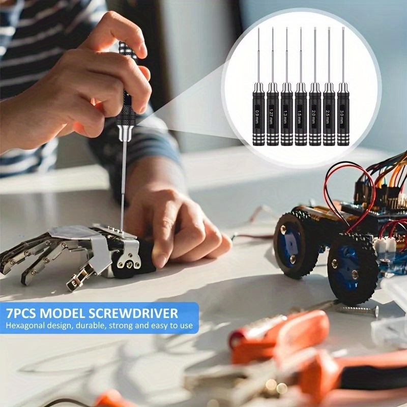professional rc car repair tool set hex screwdrivers cross - Temu