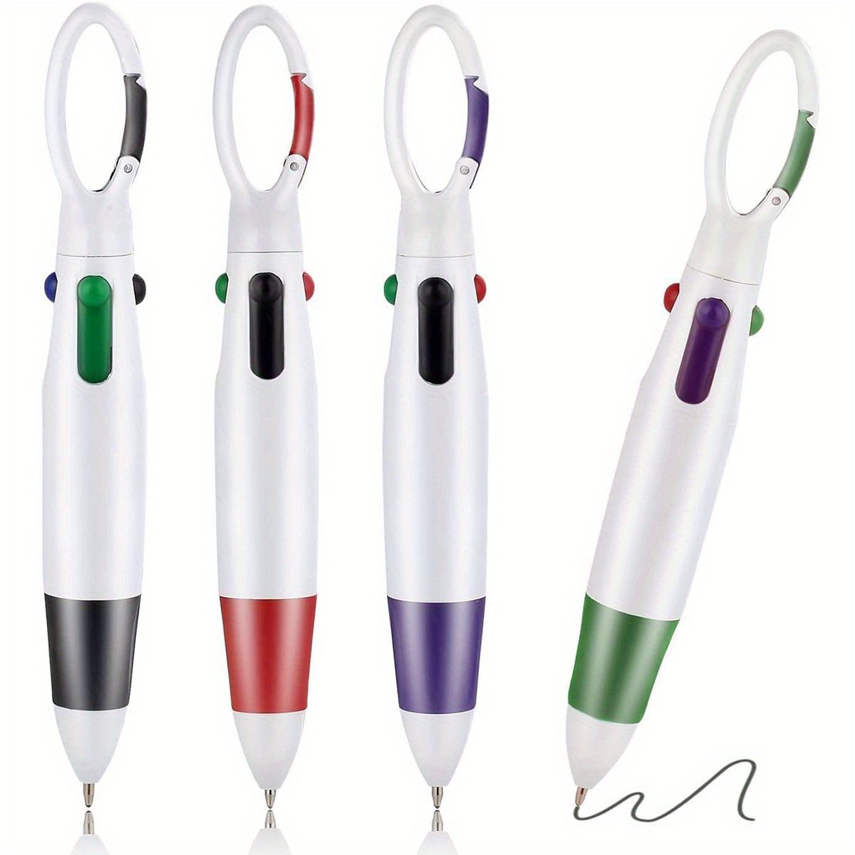 Retractable Gel Pens Multicolor Medium Point Ambidextrous - Temu